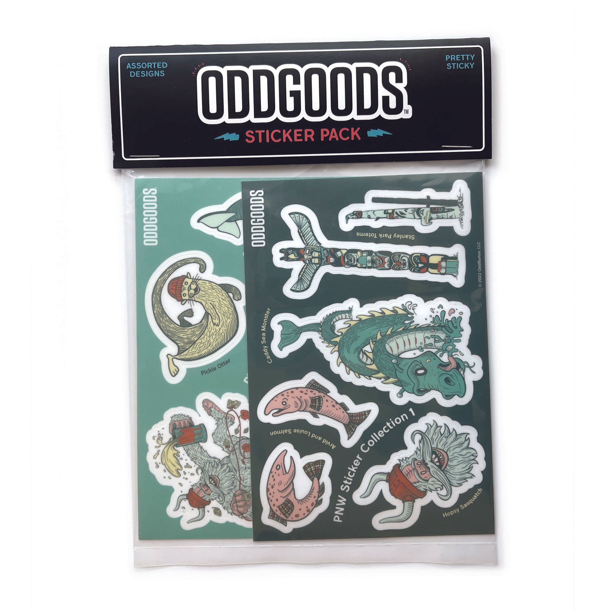 Pacific Northwest Sticker Sheet Pack